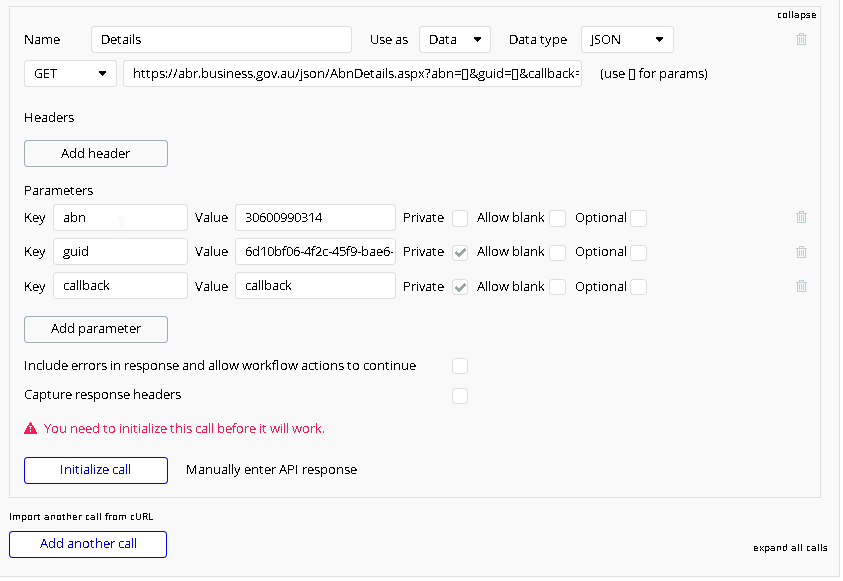API Connection Error - APIs - Bubble Forum