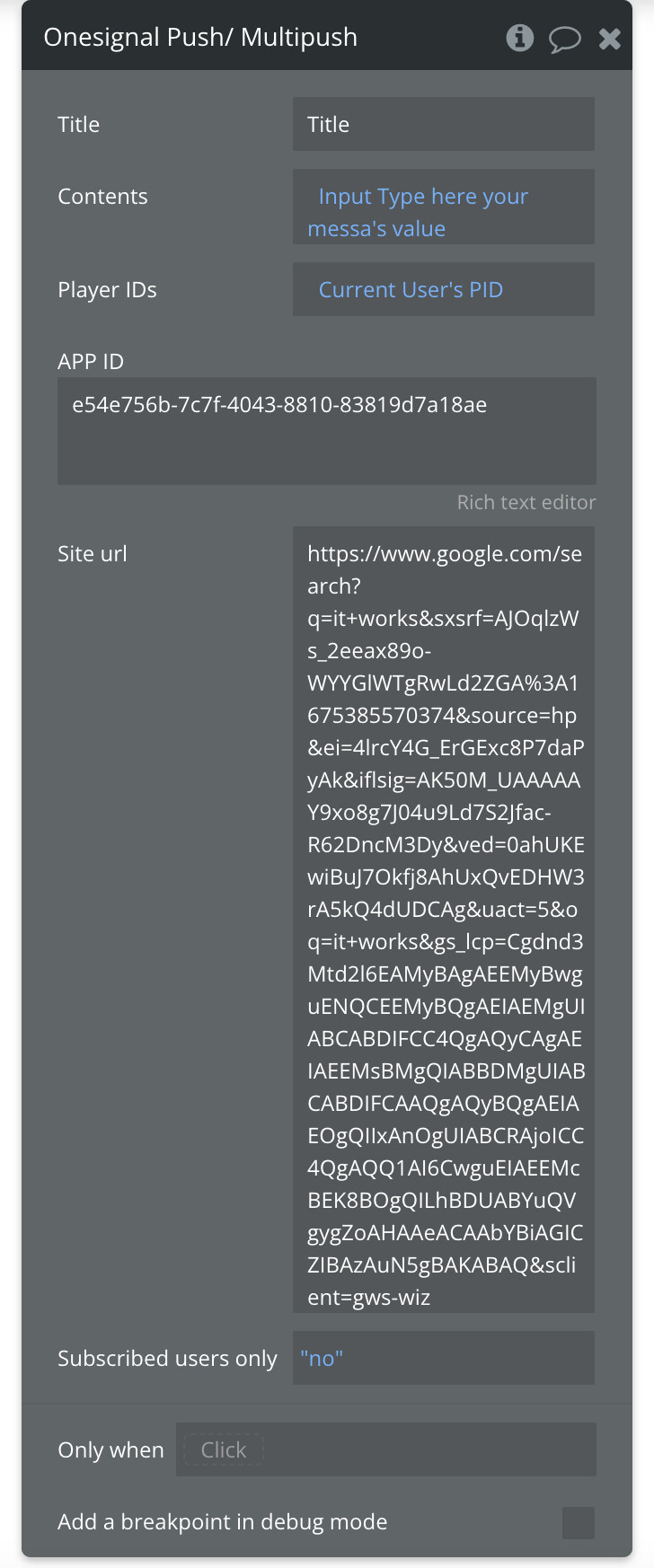[NEW PLUGIN] OneSignal Push Notifications PRO plugin - #116 by mvandrei - Plugins - Bubble Forum