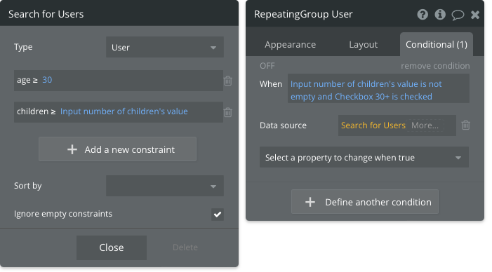 Filters combining checkbox and input text - Need help - Bubble Forum Filters combining checkbox and input text - Need help - Bubble Forum