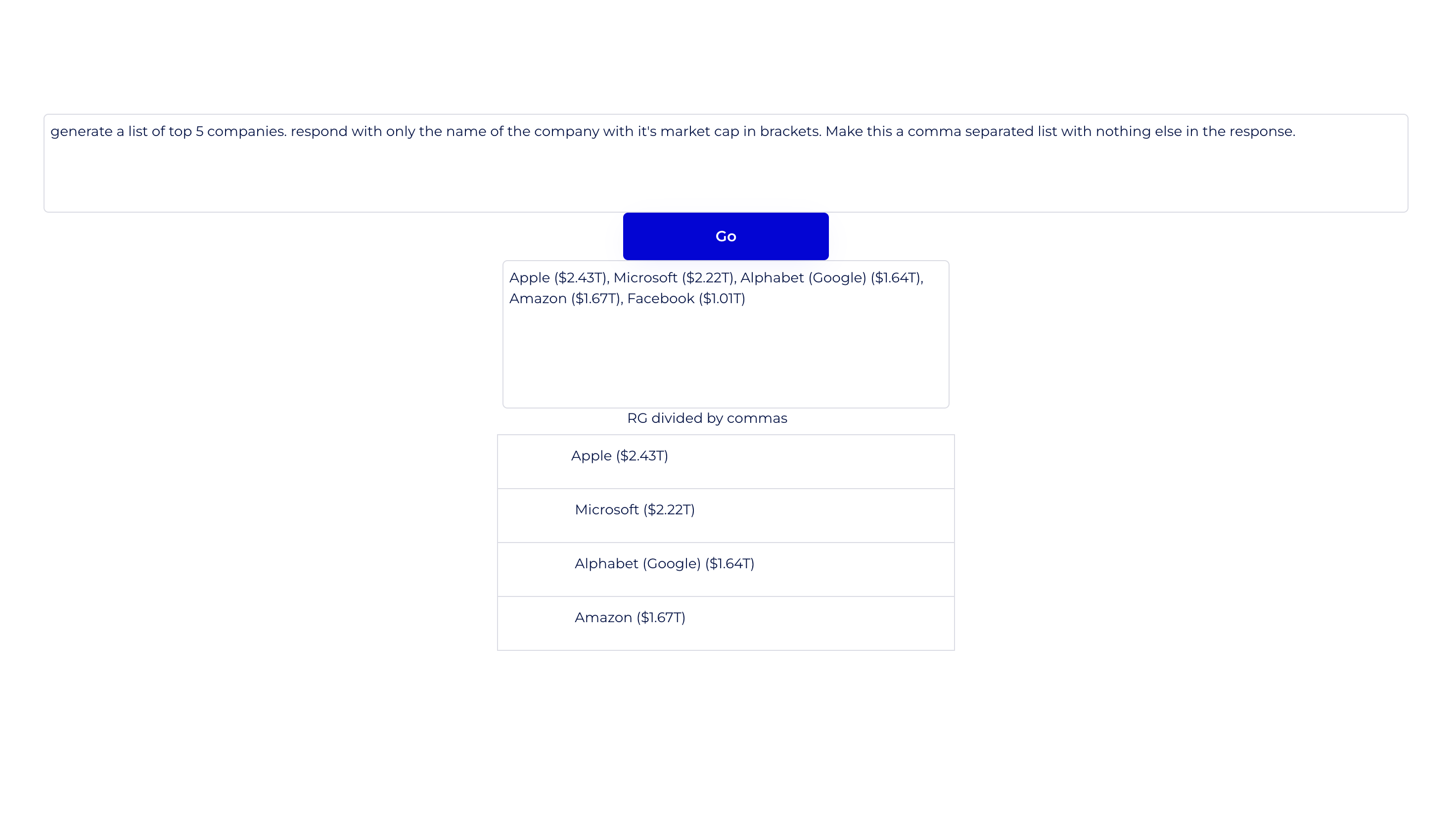 Displaying ChatGPT response in a table list - APIs - Bubble Forum