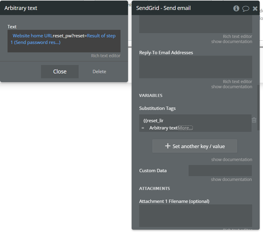 Issue sending variable as link to Sendgrid - APIs - Bubble Forum Issue sending variable as link to Sendgrid - APIs - Bubble Forum