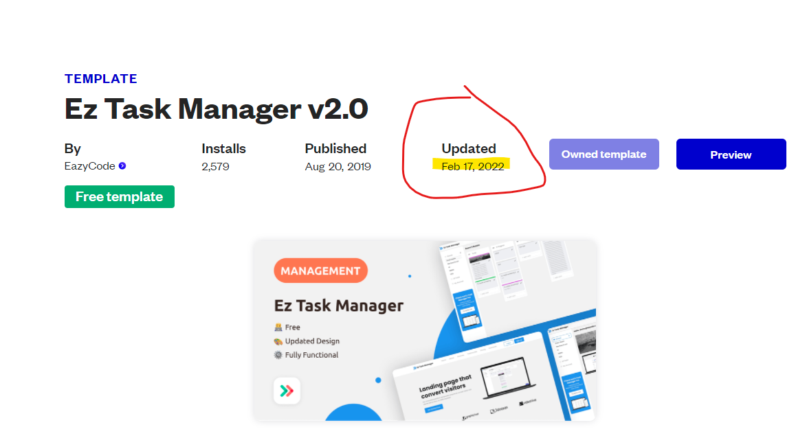 📗 New free template - Ez Task Manager template by EzCode - Showcase - Bubble Forum