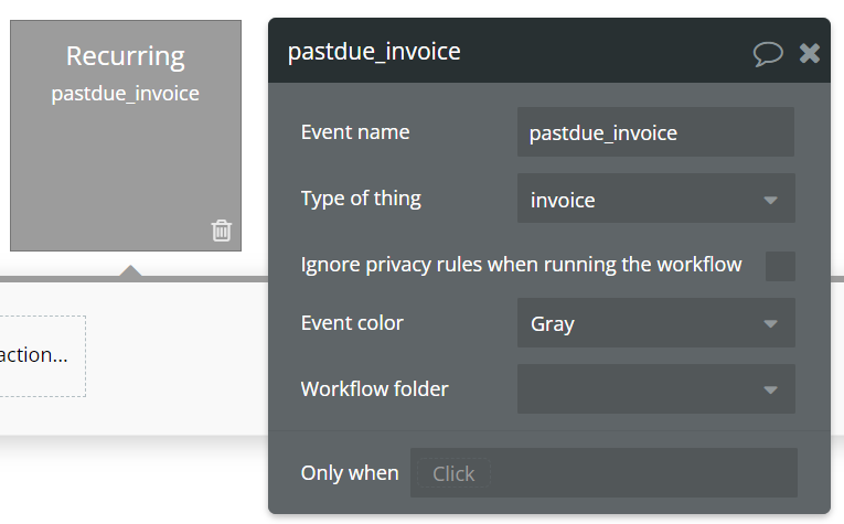 Workflow Thing Of The Recurring Event Is Not The Same Need Help