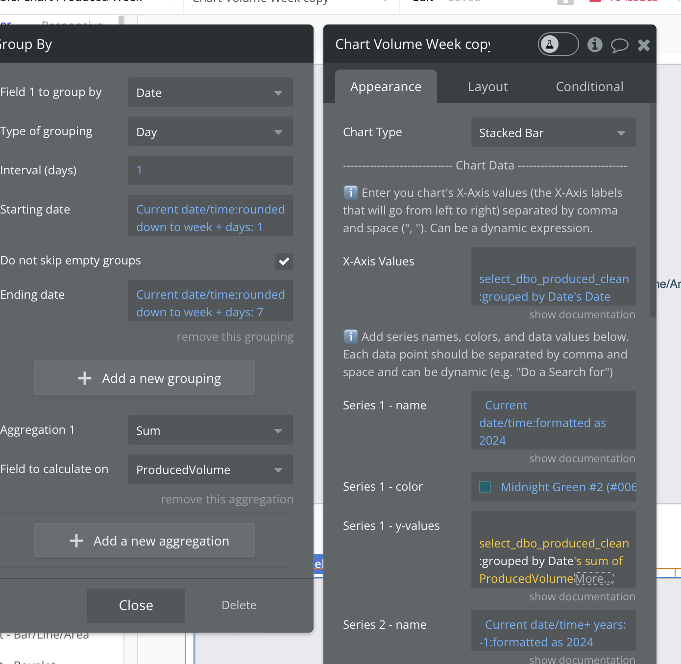 Issue with Chart.JS Plugin and SQL Data Retrieval - Need help - Bubble Forum