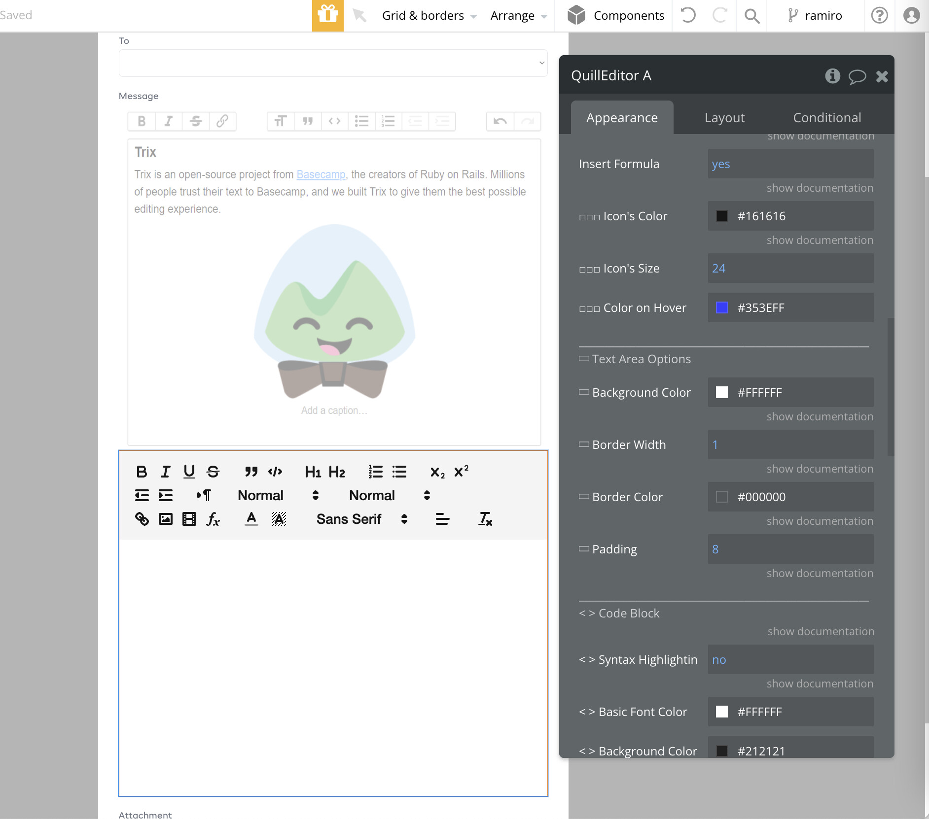 [New Free Plugin] Quill Rich Text Editor Plugin for Bubble - Page 2 - Plugins - Bubble Forum