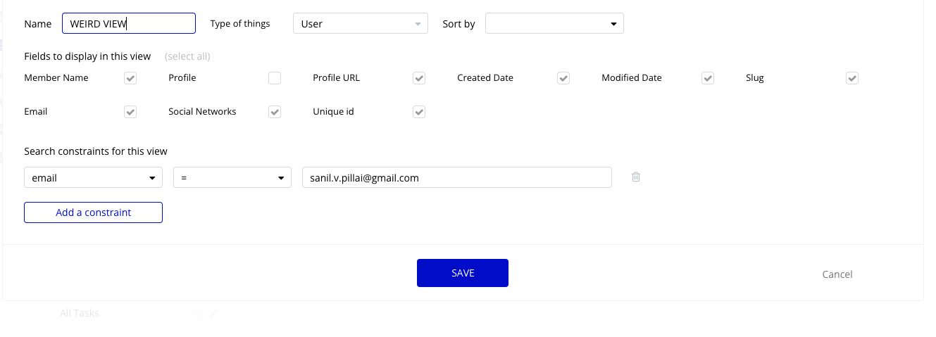 Error retrieving User Data - Database - Bubble Forum