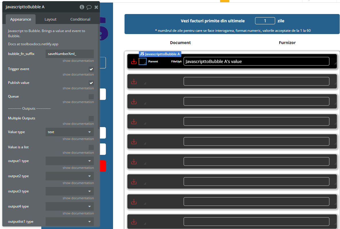 Toolbox - Javascript to Bubble issue - Need help - Bubble Forum Toolbox - Javascript to Bubble issue - Need help - Bubble Forum