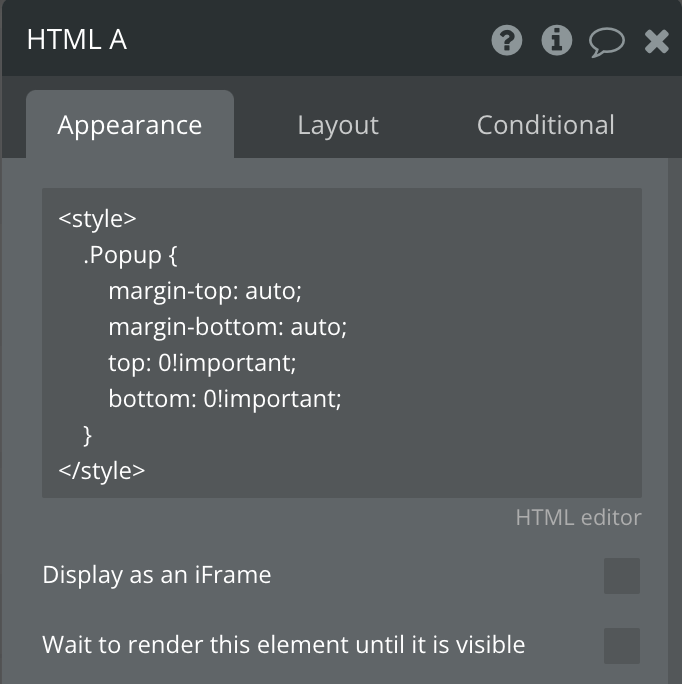 Popups Vertical Centering on Mobile Responsive - New Responsive Engine - Bubble Forum