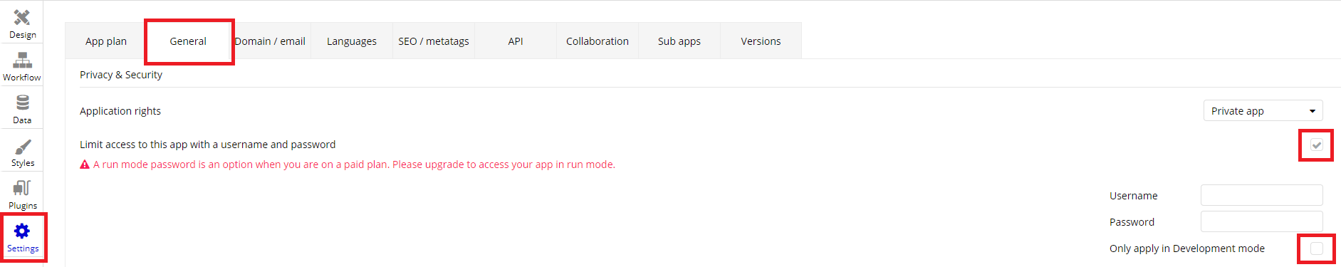 How to remove password protected form from live Bubble app - #2 by mikeloc - Need help - Bubble ...