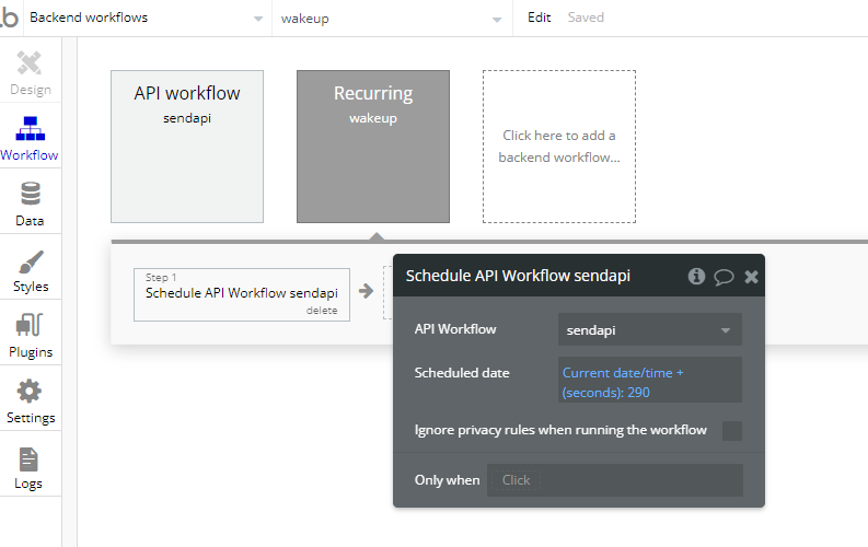 How To Send An Api Every 5 Minutes On The Backend Side Apis Bubble Forum