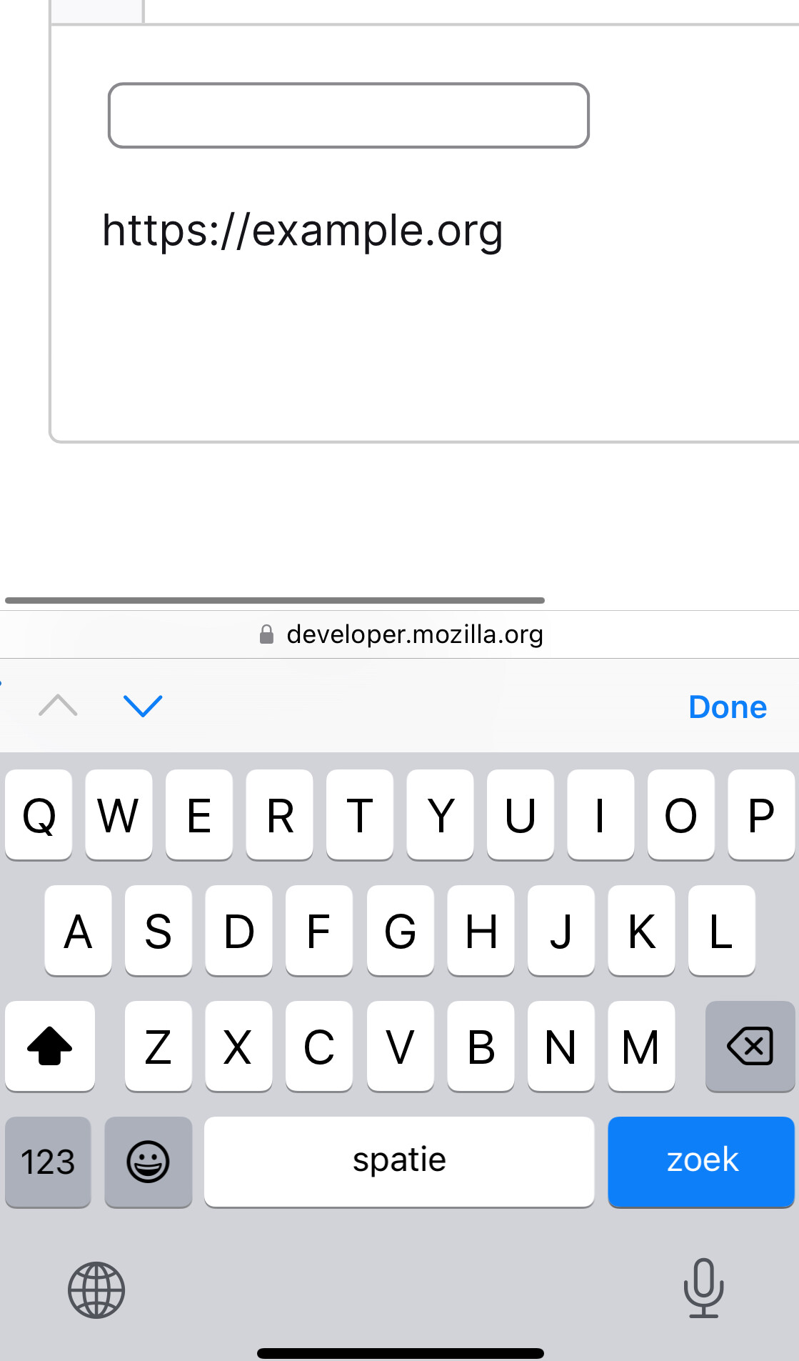 Enterkeyhint attribute for virtual keyboard missing? - Mobile - Bubble Forum