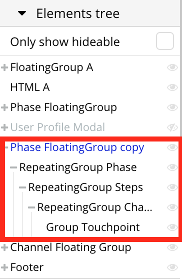Horizontal scrolling repeating group - dynamic content - App Organization - Bubble Forum
