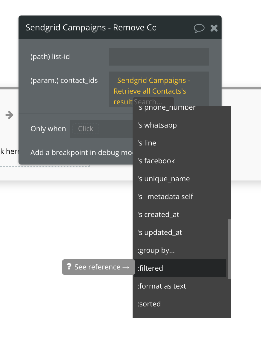 How do I remove a contact from a SendGrid List - Plugins - Bubble Forum
