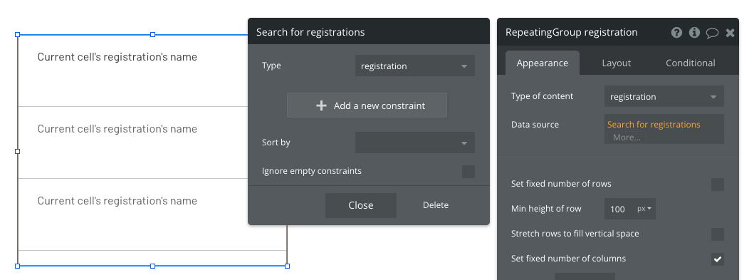 How to remove empty elements from Repeating group? - Need help - Bubble ... How to remove empty elements from Repeating group? - Need help - Bubble ...