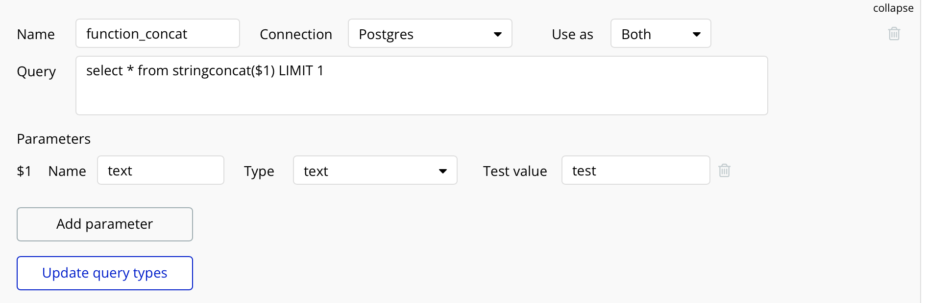 Calling Postgres Function - Need help - Bubble Forum