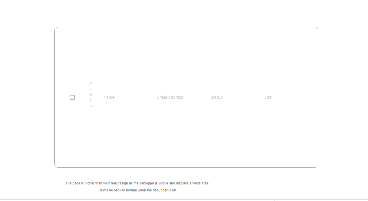 Bubble Table No data populated in Preview - Questions - Bubble Forum