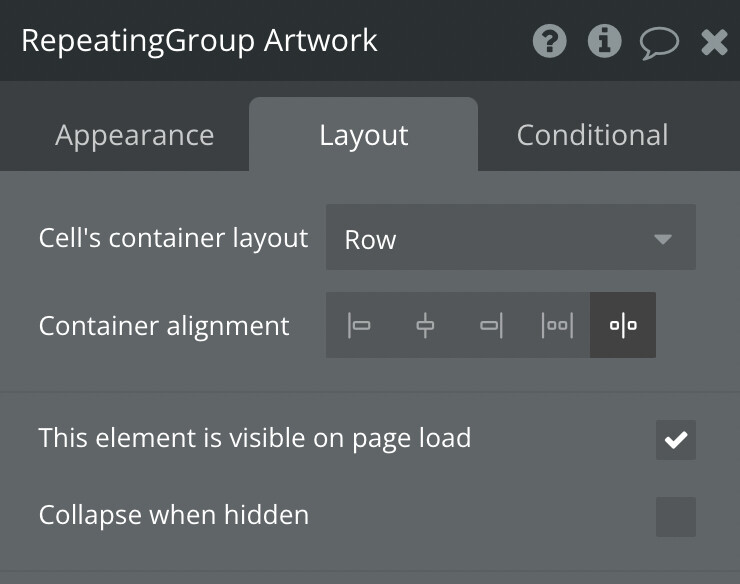 Add column/row gap to repeating groups? - #3 by brenton.strine - Idea - Bubble Forum