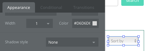 Removing Shadow Style from Dropdown Menu in Safari - Questions - Bubble ...
