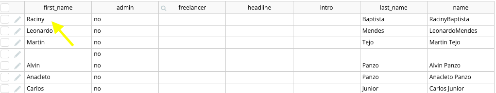 Issue With Database I Cannot Fill In To Fields I Added On User Table Database Bubble Forum