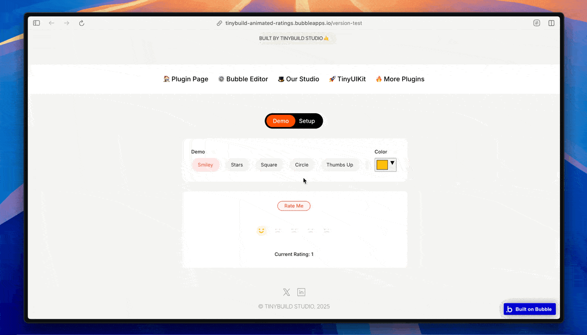 New Plugin: Animated Ratings - Plugin builders - Bubble Forum