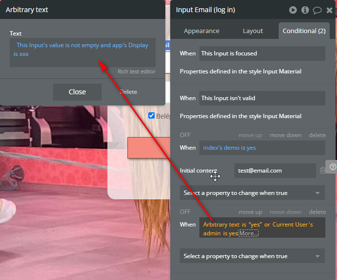 Conditional with and/or - Questions - Bubble Forum