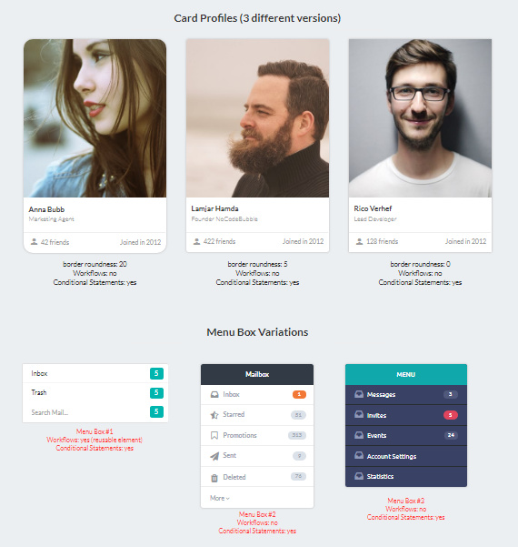 Digital Assets 1.0 (Reusable elements KIT) - Showcase - Bubble Forum