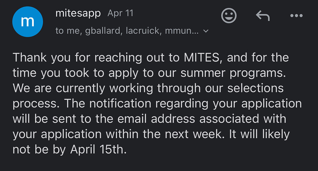 MITES Summer/Semester 2024 Application - Summer Programs - College ...