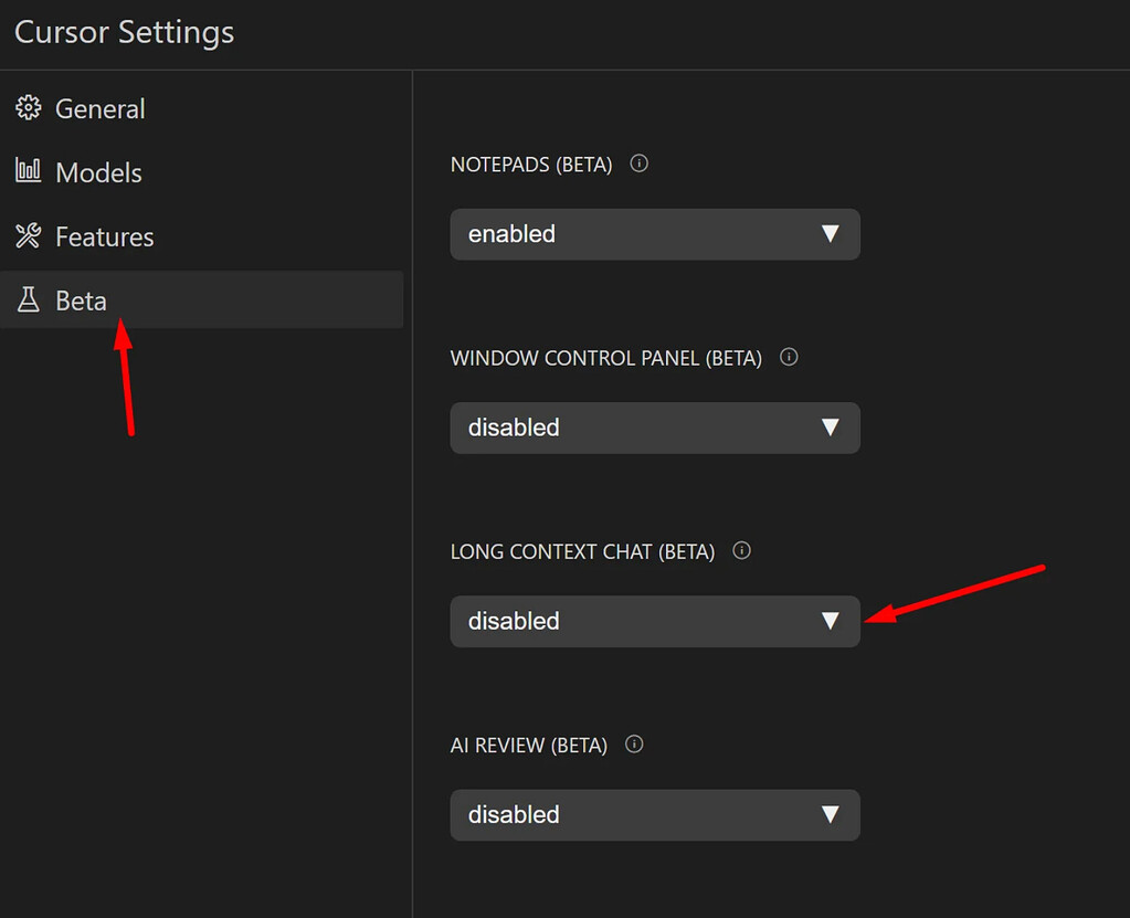 Do the experimental "long context" option make the coding result better? - How To - Cursor ...