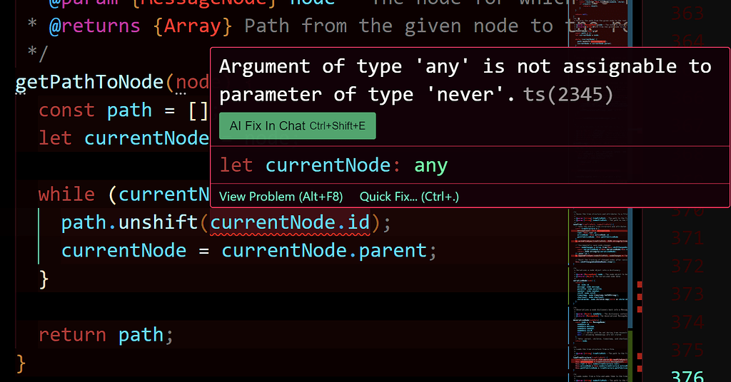 "AI Fix In Chat" doesn't specify the highlighted term - Bug Reports - Cursor - Community Forum