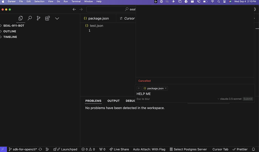 Composer View Cut Off Screen on Mac - Bug Reports - Cursor - Community Forum