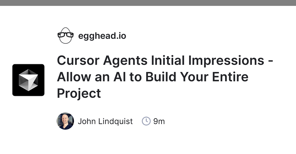 Cursor Agents Initial Impressions - Discussions - Cursor - Community Forum