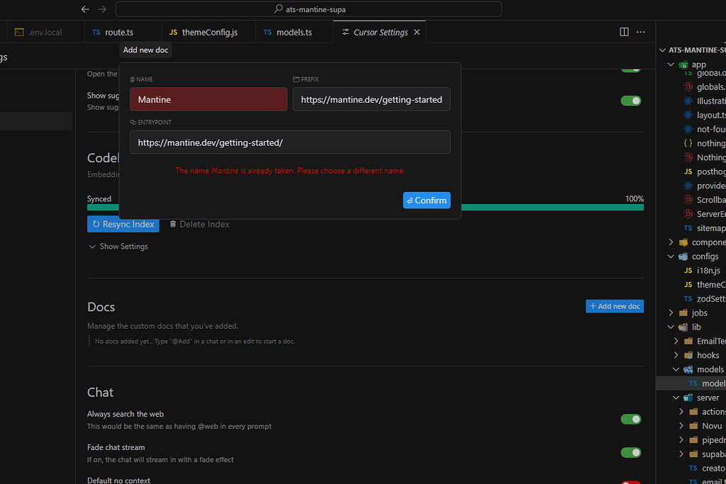 Empty Doc, cant add new? - Discussions - Cursor - Community Forum