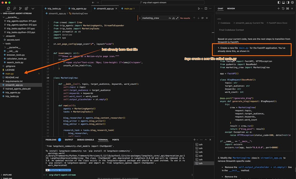 File that cursor instructs to create already exists (context/awareness issue) - Discussions ...