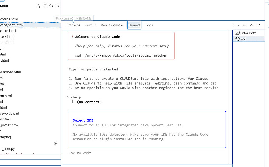 Cursor + Claude code: IDE is not connected - Discussions - Cursor - Community Forum