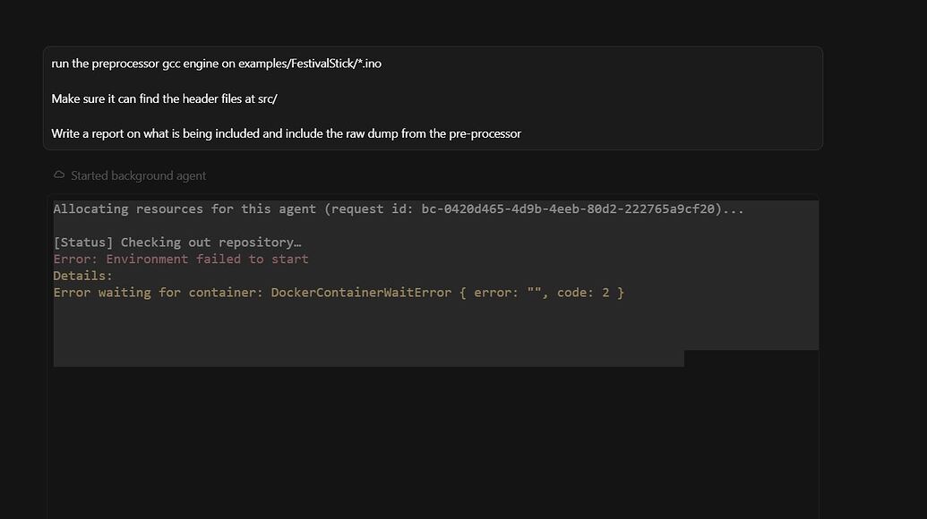 Background Agent connection failed - Bug Reports - Cursor - Community Forum