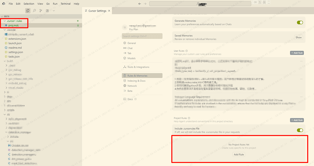 Project rules not work - Bug Reports - Cursor - Community Forum
