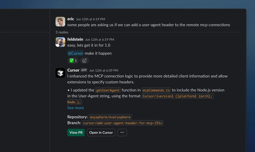 Cursor is now available in Slack - Featured Discussions - Cursor - Community Forum