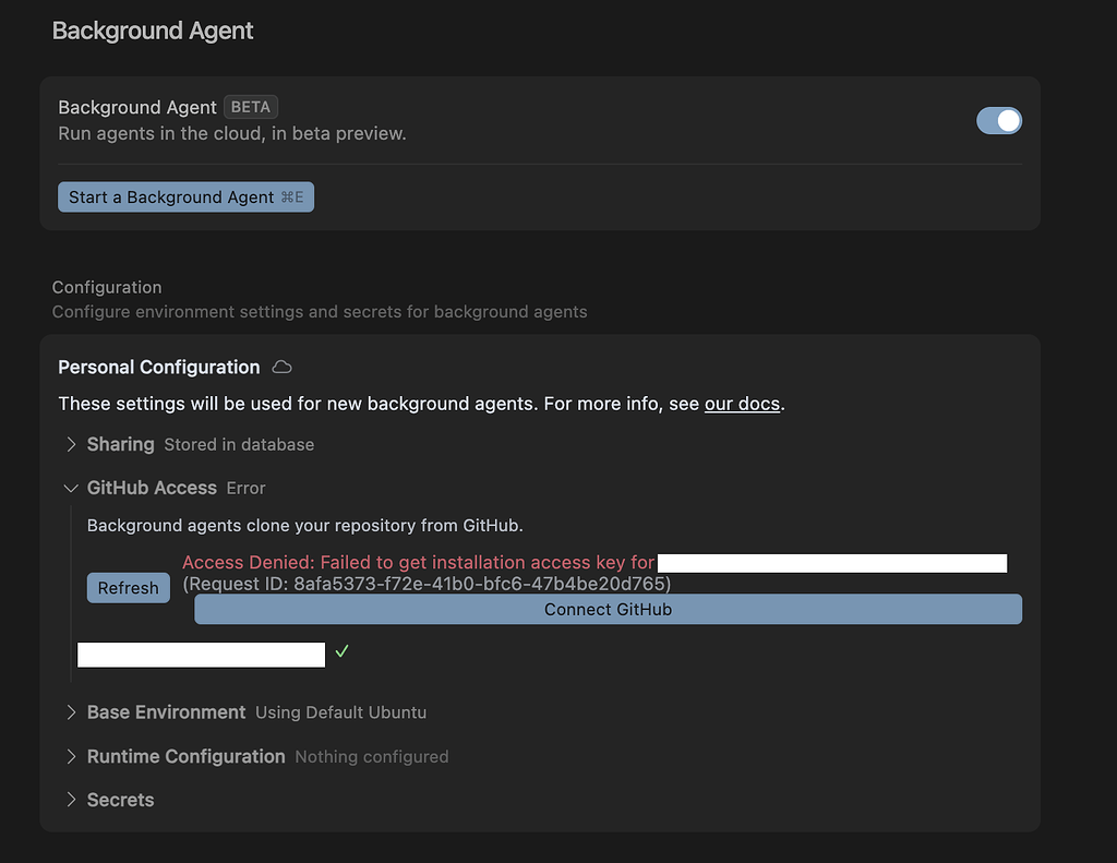 Background agent who stopped working - Discussions - Cursor - Community Forum