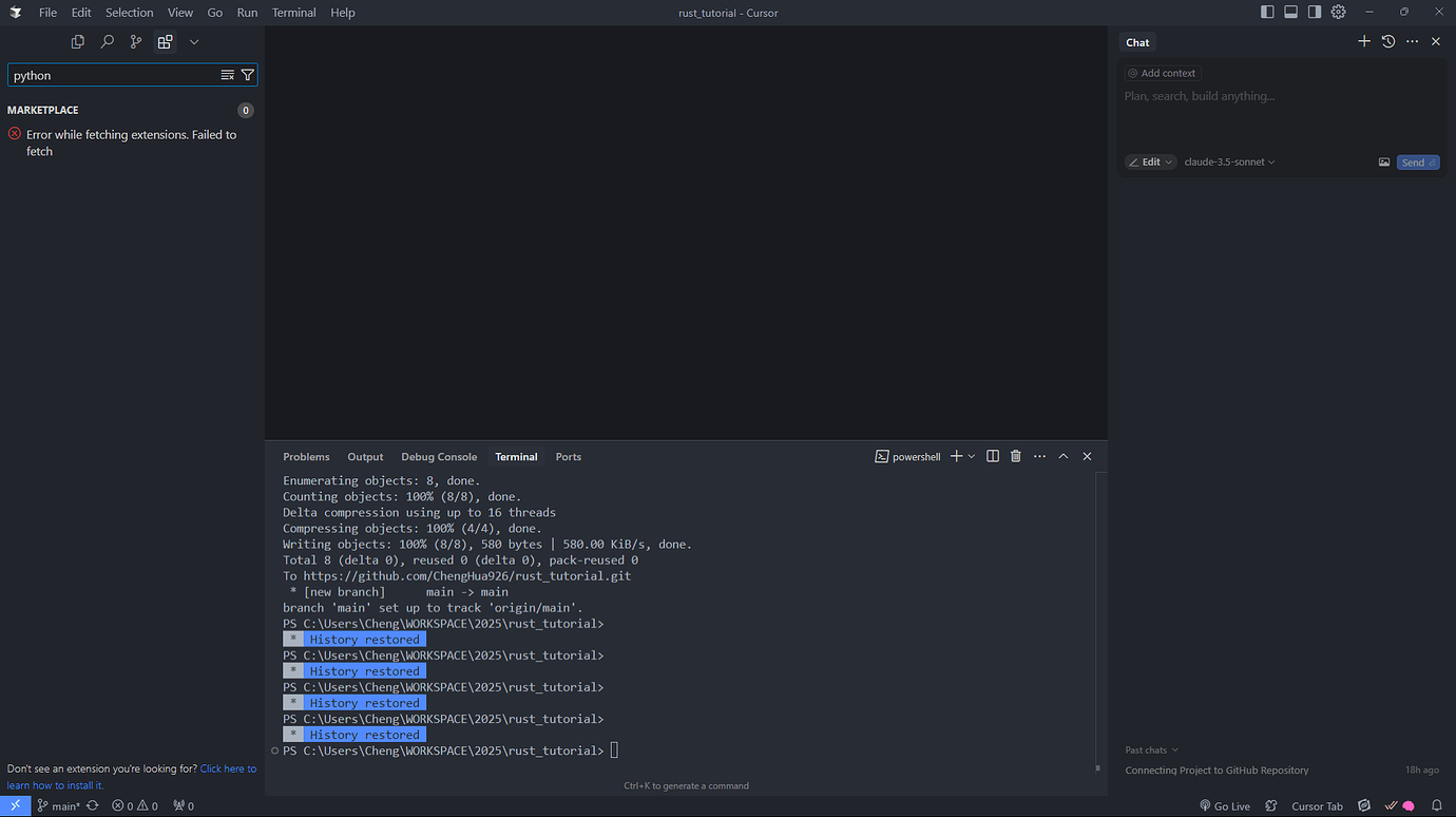 Can't download extensions on Cursor windows - Bug Reports - Cursor - Community Forum