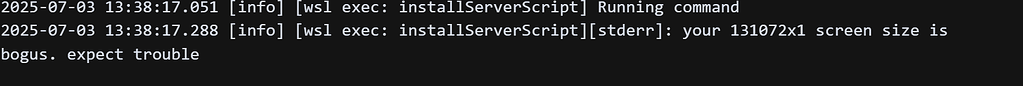 Wsl Not Working In Cursor Bug Reports Cursor Community Forum
