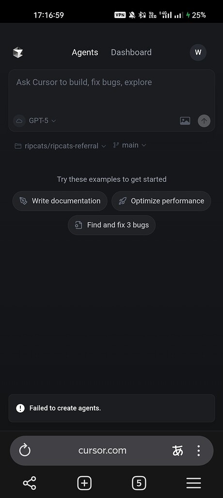 The cursor is not working - Bug Reports - Cursor - Community Forum