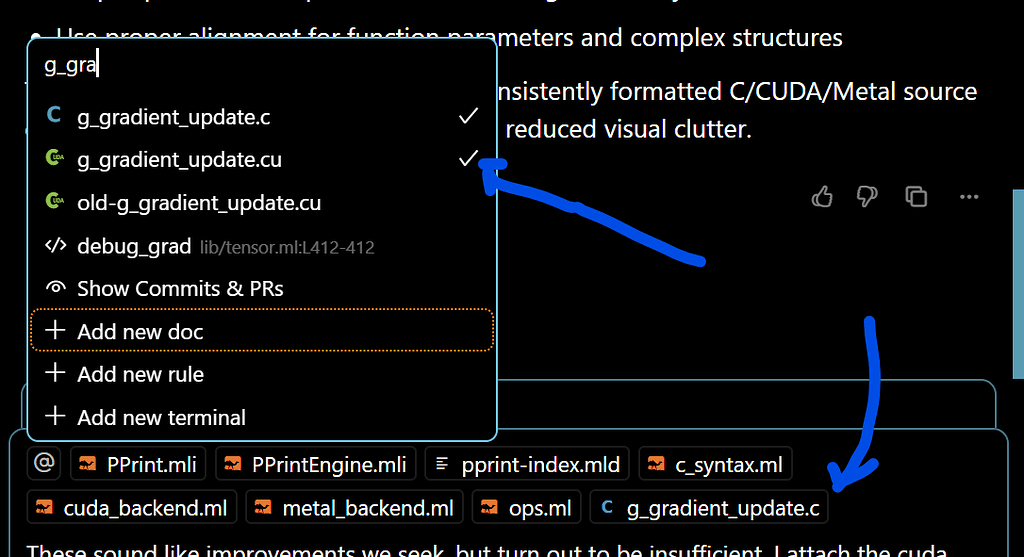 Minor bug: context bar misleading: "overflow" files not indicated - Bug Reports - Cursor ...