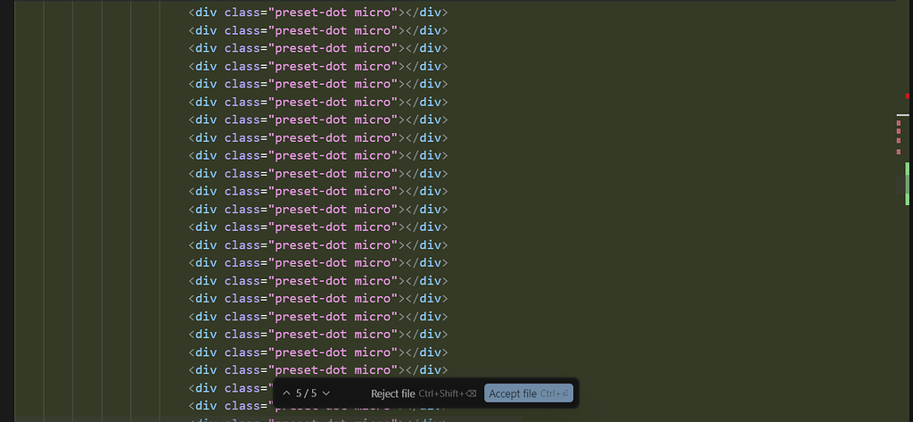 Cursor shows repeated x lines unexpectedly in file view - Bug Reports - Cursor - Community Forum