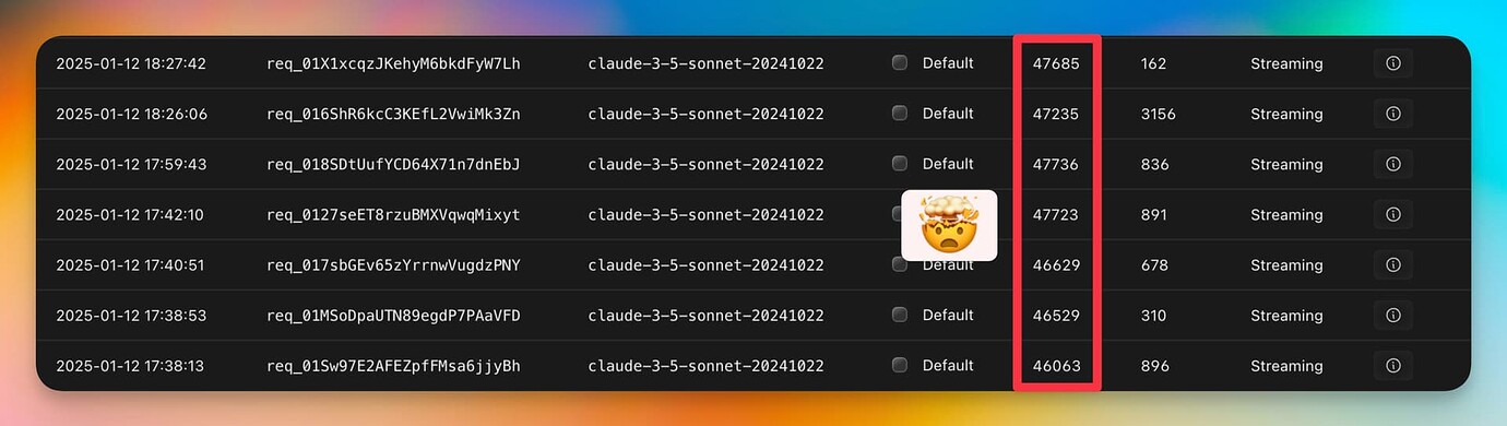 High Input Tokens Usage (Using own Claude API Keys) - Discussions - Cursor - Community Forum