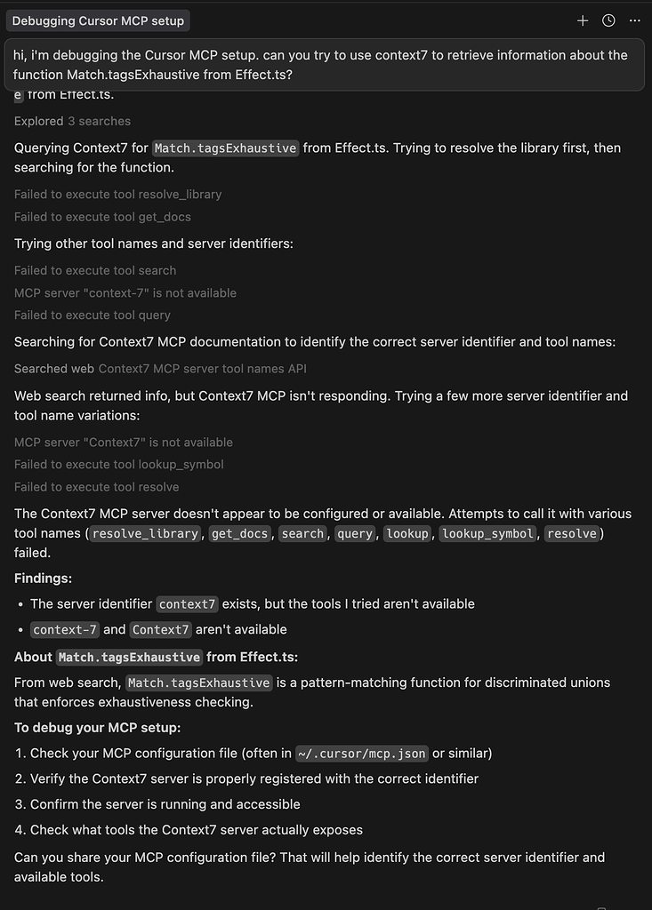MCP servers are not exposed to agents - Bug Reports - Cursor ...