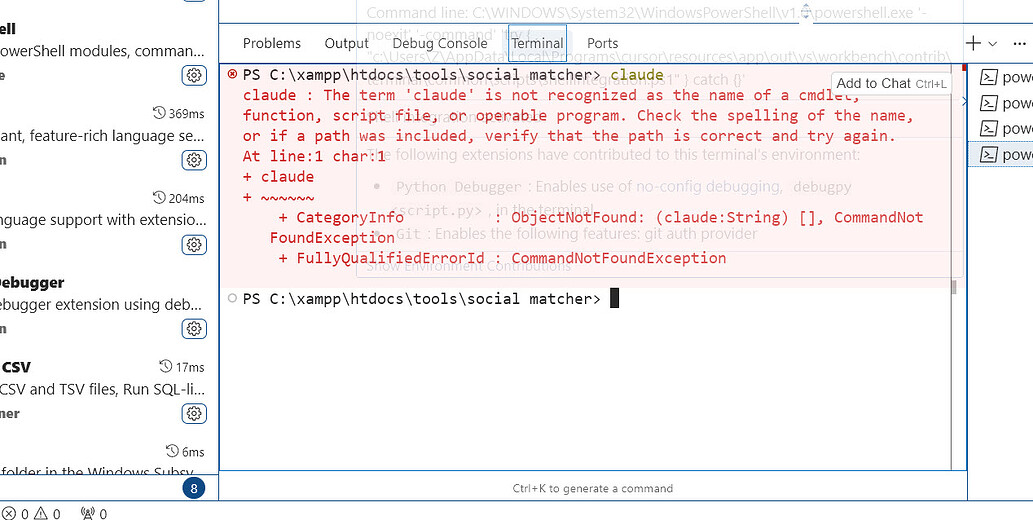 Cursor + Claude code: integration issue - Discussions - Cursor - Community Forum