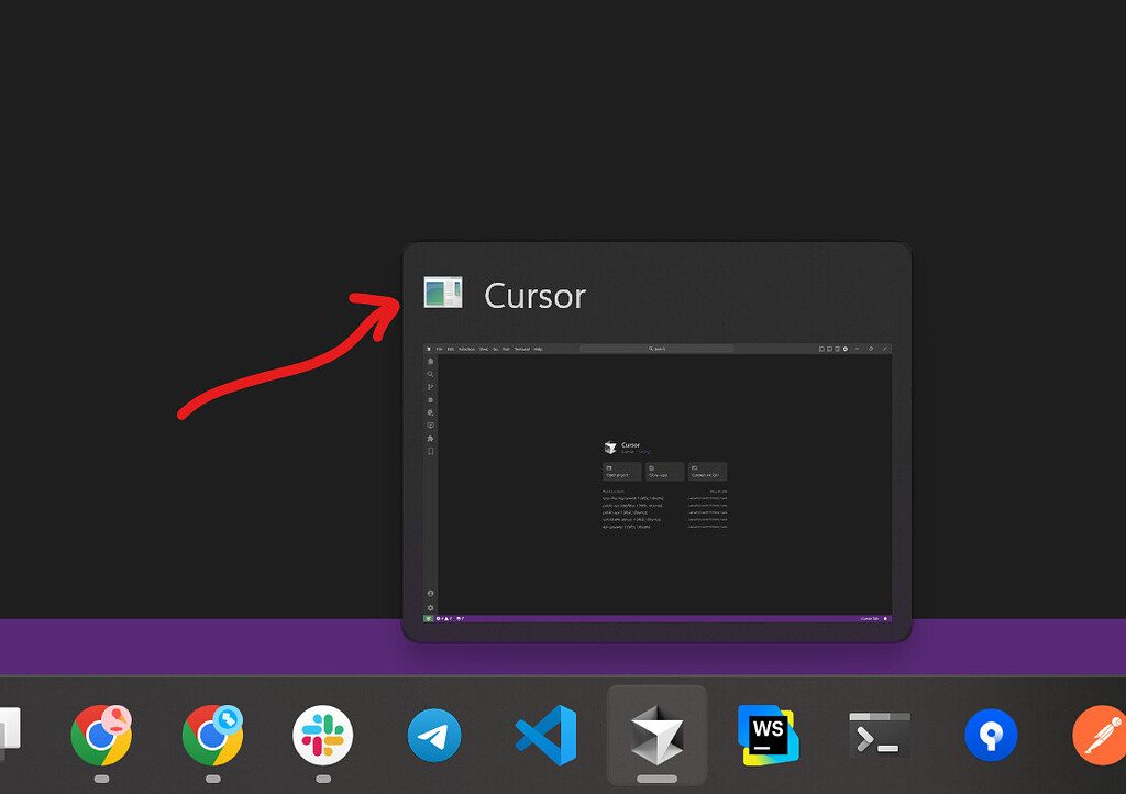 Windows Taskbar Popup has no icon - Bug Reports - Cursor - Community Forum