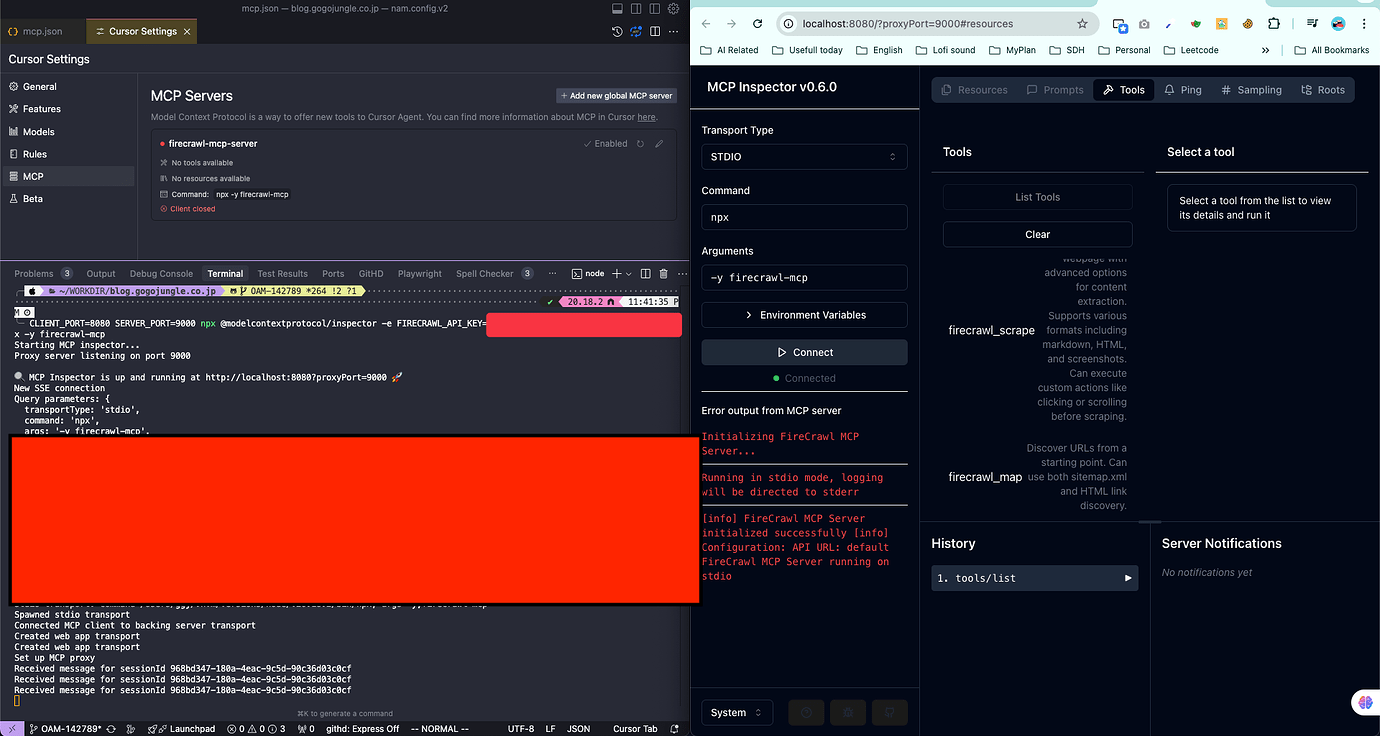MCP servers won't initialize - Bug Reports - Cursor - Community Forum