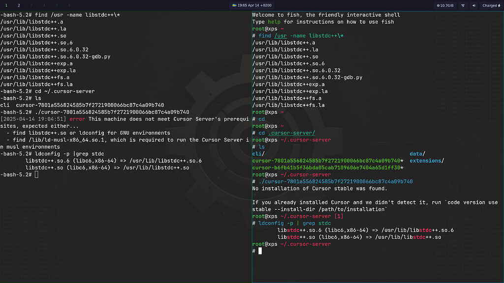 This machine does not meet Cursor Server's prerequisites - Bug Reports ...