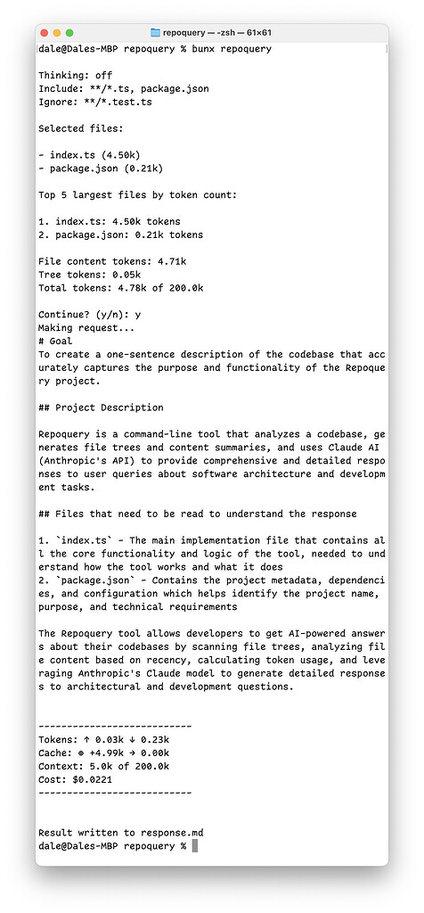 RepoQuery - Full 200K Context - Showcase - Cursor - Community Forum